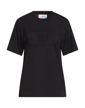 CHIARA FERRAGNI Cotton T-shirt - Black
