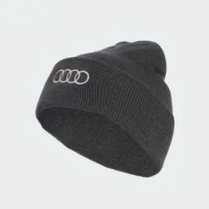 Adidas Audi Revolut F1 Team Beanie - Utility Black / Hi-res Red