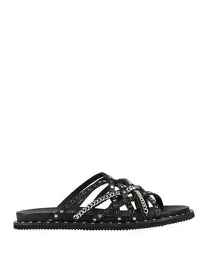 CULT Sandals Size Leather - Black
