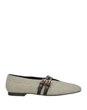 BIBI LOU Ballet Flats Size Textile Fibers - Sage Green