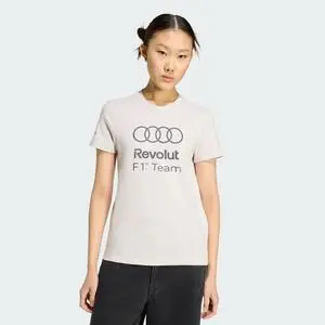 Adidas Audi Revolut F1 Team Dna Graphic Tee - Chalk Pearl