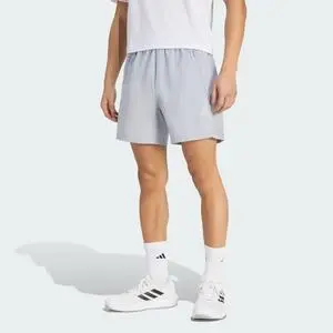 Adidas Tech Intensity Workout Shorts - Halo Silver