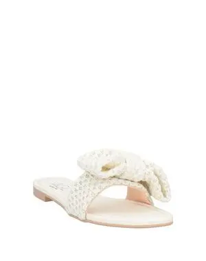 Agl Slide Sandals With Bow Detailing