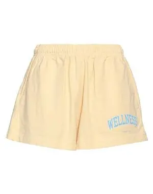 SPORTY & RICH Shorts & Bermuda Shorts Size Cotton - Yellow