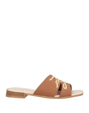 Karl Lagerfeld Petalo Sandals Size Leather - Brown