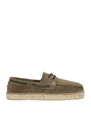 Manebí Espadrilles Military Size Leather - Green