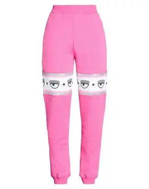CHIARA FERRAGNI Cotton-blend Track Pants - Fuchsia