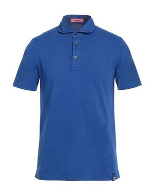 DRUMOHR Polo Shirt Bright Size Cotton - Blue