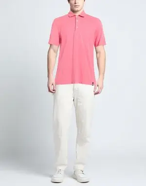 DRUMOHR Polo Shirt Size Cotton - Magenta