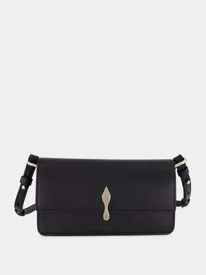 CHRISTIAN LOUBOUTIN Bettina Wallet On Chain - Black