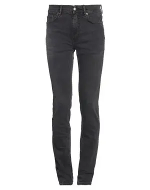 Acne Studios Jeans Size Organic Cotton, Recycled Polyester, Elastane - Black