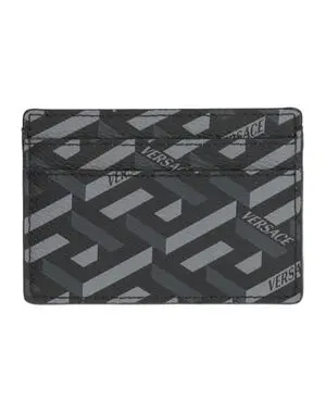 Versace Cardholder Leather - Black