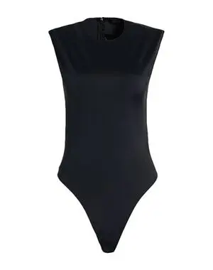 MUGLER Bodysuit Polyamide Elastane - Black