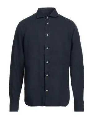 DRUMOHR Shirt Size Linen - Navy