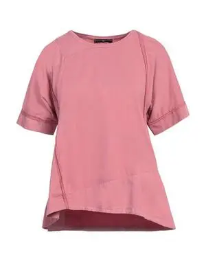 High T-shirt Antique Rose Size Cotton, Elastane - Pink