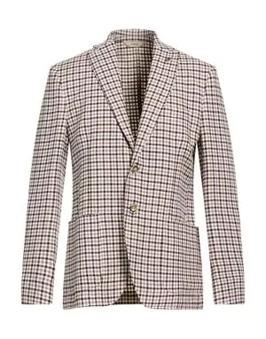 PAOLONI Blazer Size Cotton, Linen