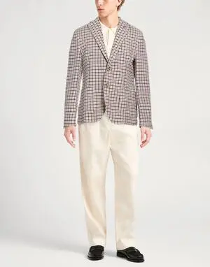 PAOLONI Blazer Size Cotton, Linen