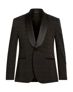 MANUEL RITZ Blazer Size Viscose, Polyester - Black