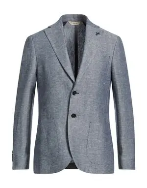 PAOLONI Blazer Size Linen, Wool, Viscose, Polyester