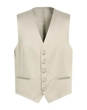 MANUEL RITZ Tailored Vest Light Size Polyester - Grey