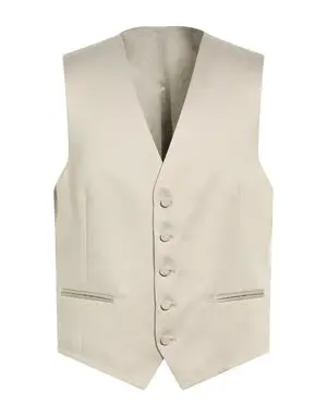 MANUEL RITZ Tailored Vest Light Size Polyester - Grey