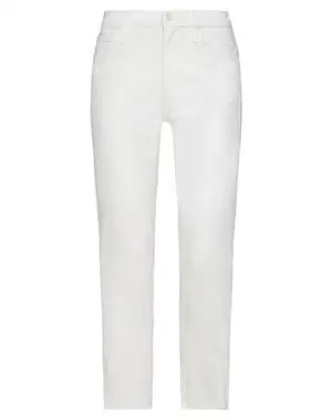 MOTHER Jeans Ivory Size Cotton, Polyester, Elastane - White