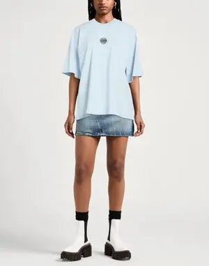 BARROW Cotton Jersey T-shirt - Blue