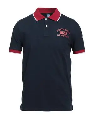 NORTH SAILS Polo Shirt Midnight Size Cotton, Elastane - Blue