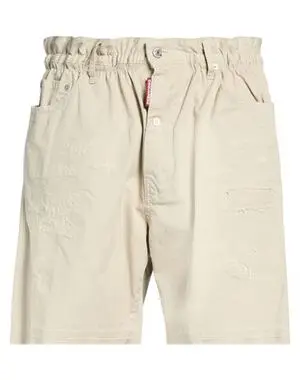 Dsquared2 Shorts & Bermuda Shorts Khaki Size Cotton - Beige