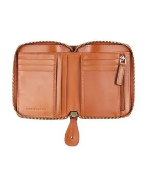 THE BRIDGE Wallet Leather - Beige