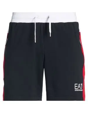 EA7 Shorts & Bermuda Shorts Size Cotton, Polyester, Elastane - Blue