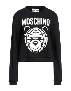 Moschino Couture Sweatshirt Size Cotton - Black