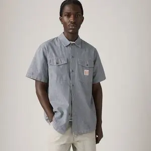 LEVI'S Short-sleeve Worker Shirt - Washington Stripe