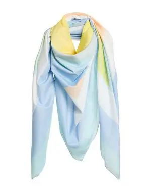 Maison Kitsuné Scarf Light Cotton - Blue