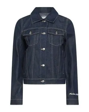 Maison Kitsuné Denim Outerwear Size Cotton - Blue
