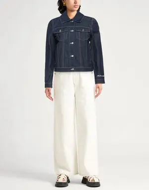 Maison Kitsuné Denim Trucker Jacket - Blue