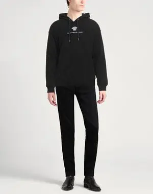 Versace Hooded Sweatshirt With Embroidered Logo