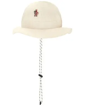 Moncler Bucket Hat - Open White