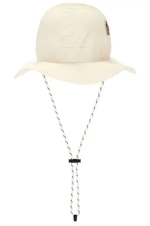 Moncler Bucket Hat - Open White
