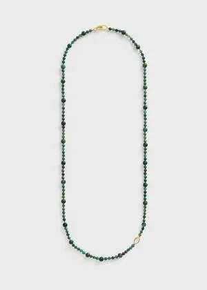 TOTEME Infinity Bead Necklace - Green