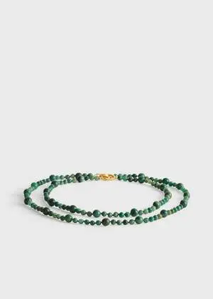 TOTEME Infinity Bead Necklace - Green