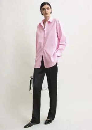 TOTEME Classic Tumbled Striped Shirt