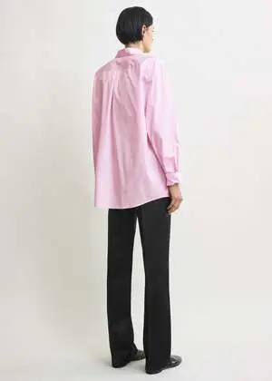 TOTEME Classic Tumbled Striped Shirt