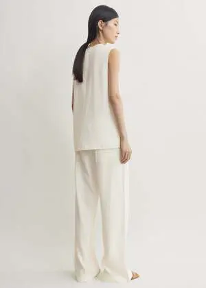 TOTEME Striped Woven Tank