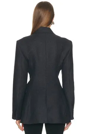 EAVES Hulda Wool Flannel Blazer