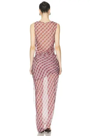 EAVES Phoebe Asymmetric Dress