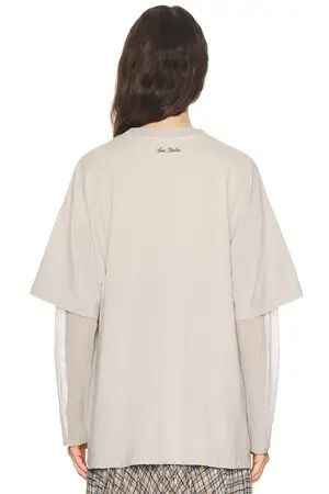 Acne Studios Edra Double Graphic Top