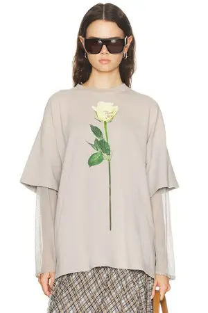 Acne Studios Ribbed T-shirts For Women