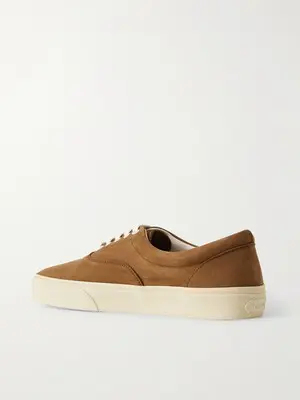 TOM FORD Jude Nubuck Sneakers - Brown