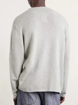 Auralee Cashmere And Silk-blend Sweater